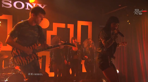 Sleigh Bells Bring ‘Bitter Rivals’ to Kimmel – Jackson® Guitars Blog