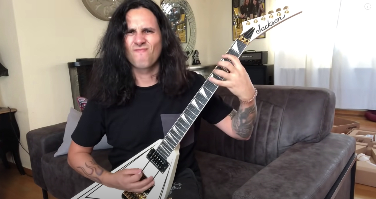 Gus G. Adds a Jackson Pro Series Rhoads RR3 to His Collection – Jackson ...