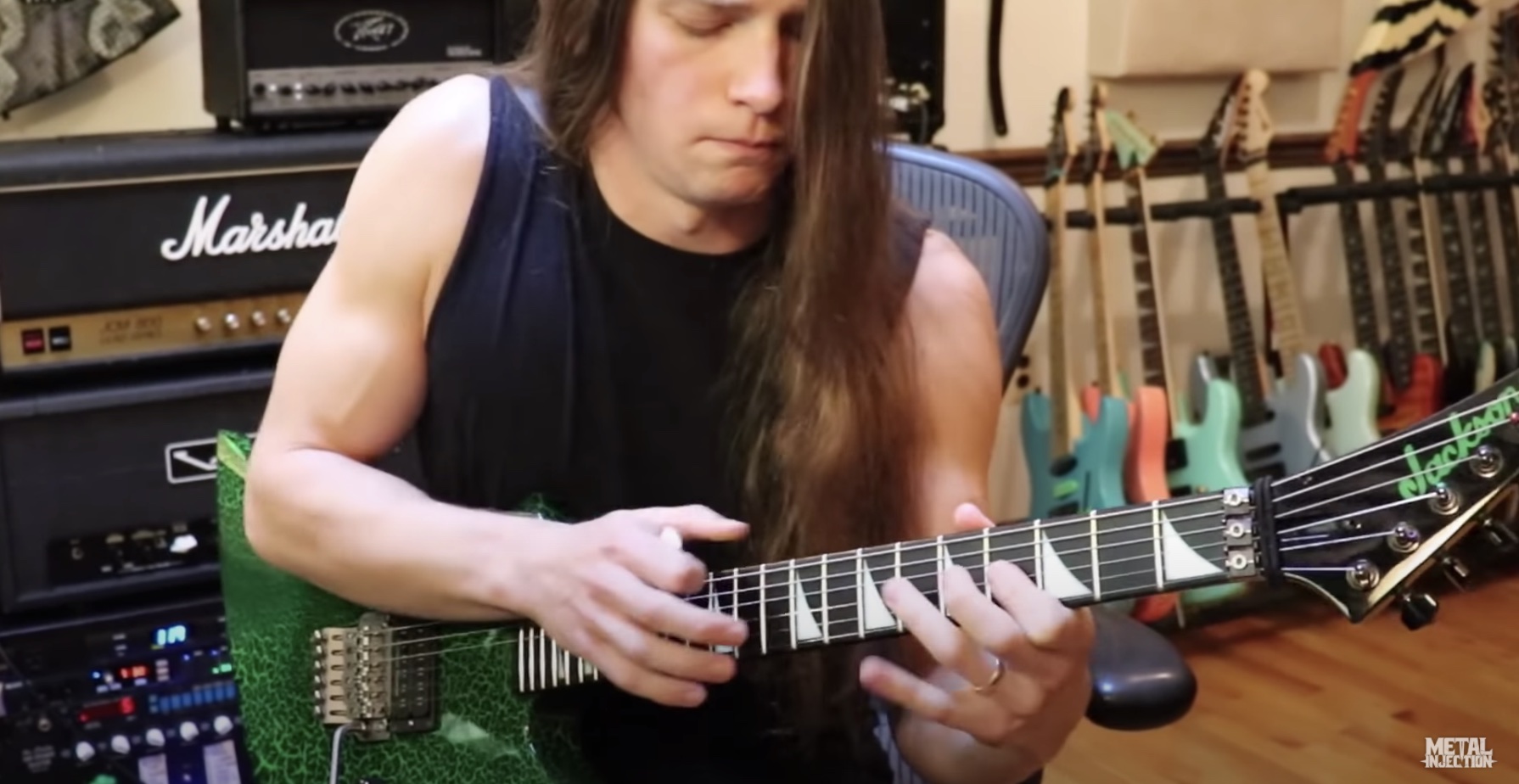 Black Dahlia Murder’s Brandon Ellis Covers ‘Eruption’ – Jackson ...